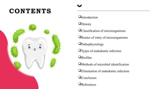 ENDODONTIC MICROBIOLOGY OF ROOT CANAL .pptx