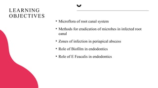 ENDODONTIC MICROBIOLOGY OF ROOT CANAL .pptx
