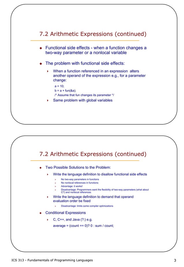 7 expressions and assignment statements | PDF