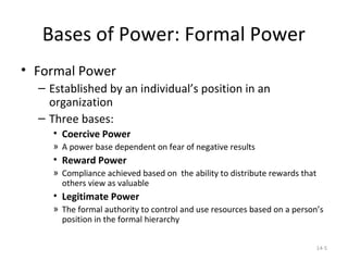 7 Power and politics | PPT