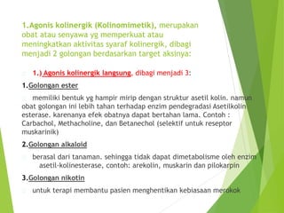 7 farmakologi sistem syaraf otonom | PPT
