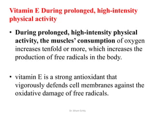 7 fat soluble vitamins and exercises | PPTX