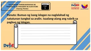 7-FIL Q1-W1-DAY 2.pptx filipino 7 una ling | PPTX