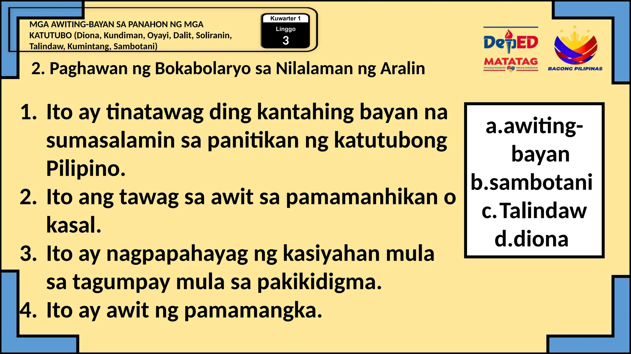 7-Fil Q1-W3-Day 1.pptx filipino matatag 7 | PPTX