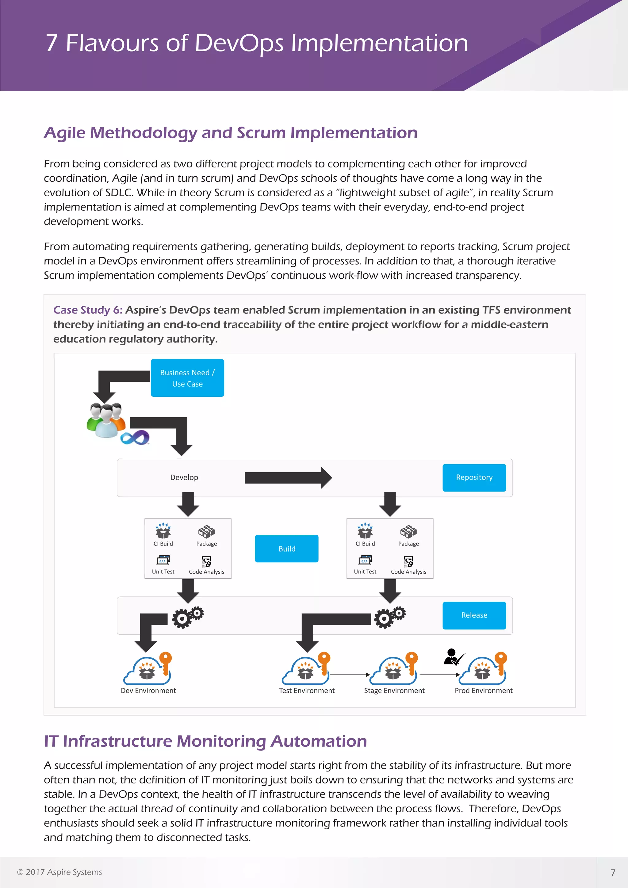 7 flavours of devops implementation | PDF | Cloud Computing | Internet