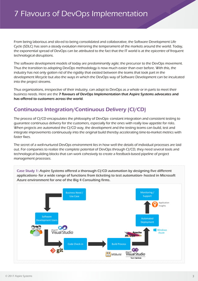 7 flavours of devops implementation | PDF | Cloud Computing | Internet