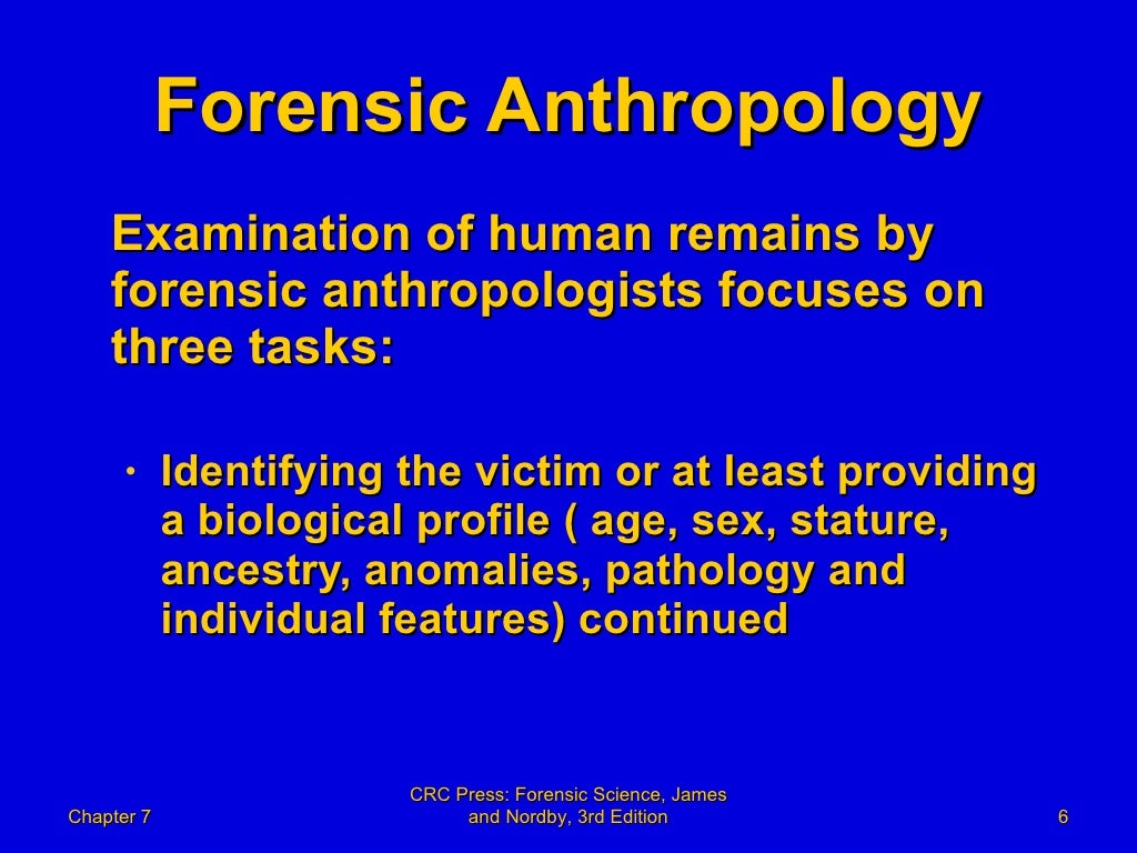 Ppt Forensic Anthropology Powerpoint Presentation Free