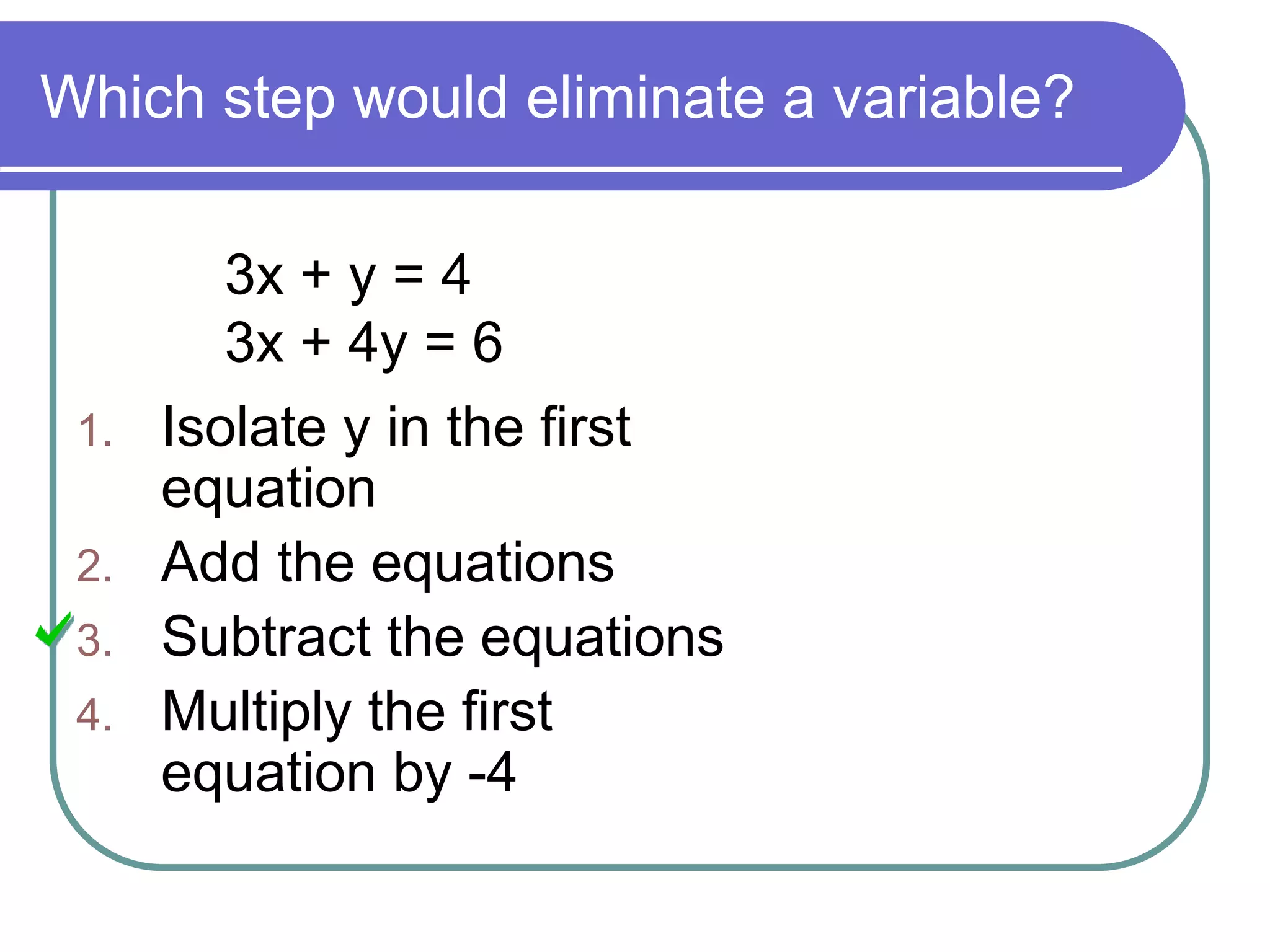 G5 Two variable equations using elimination.pptx