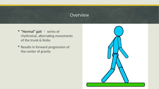 Gait Powerpoint Presentation Kinesiology | PPTX