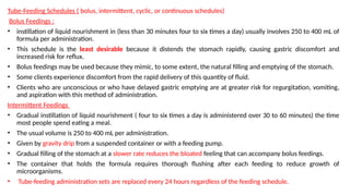 7- gastrointestinal intubation, nursing management | PPTX