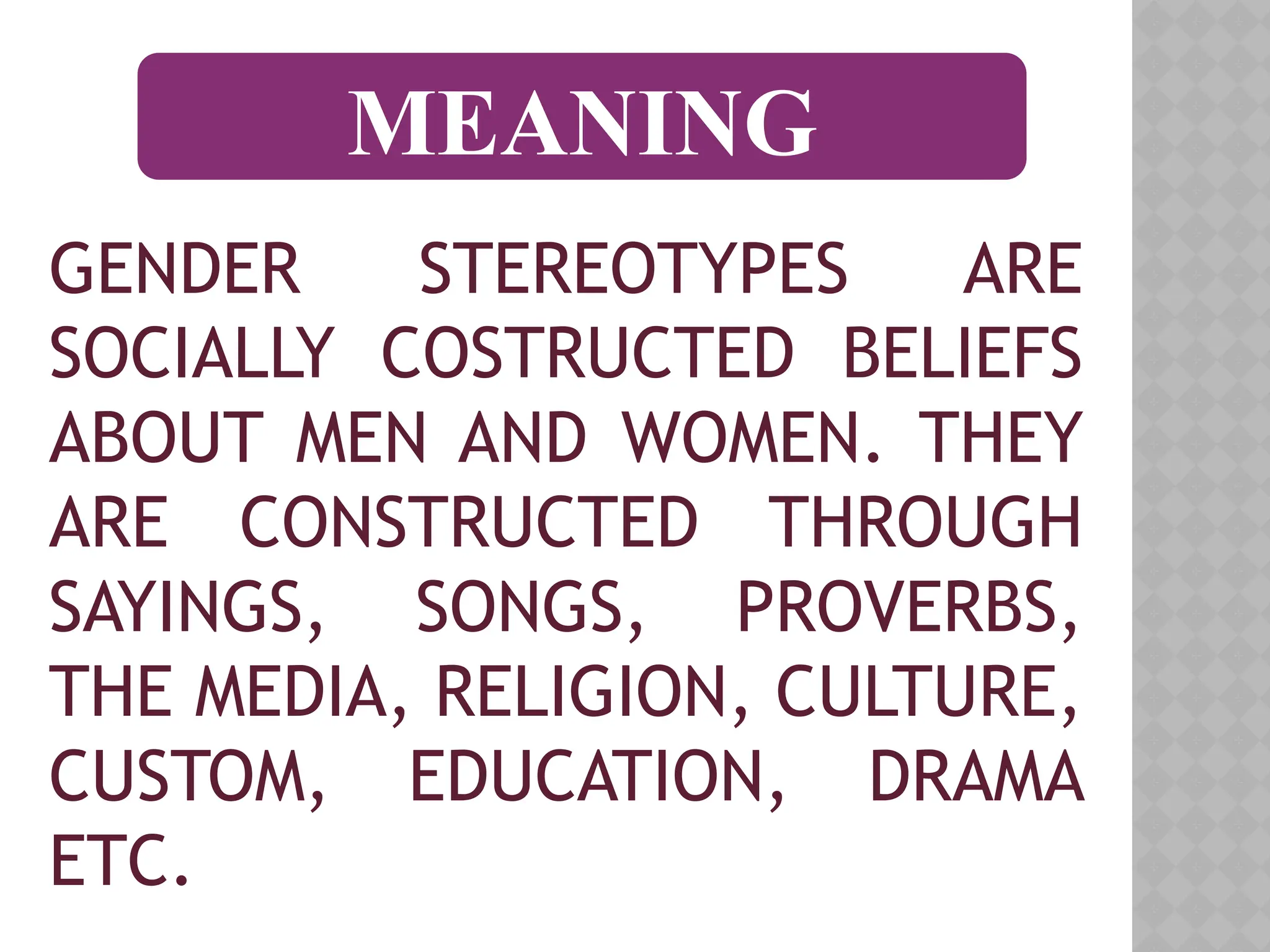 7 - GENDER STEREOTYPES .pptx