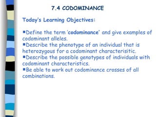 7. Genetics And Inheritance | PPT | Genetics | Science