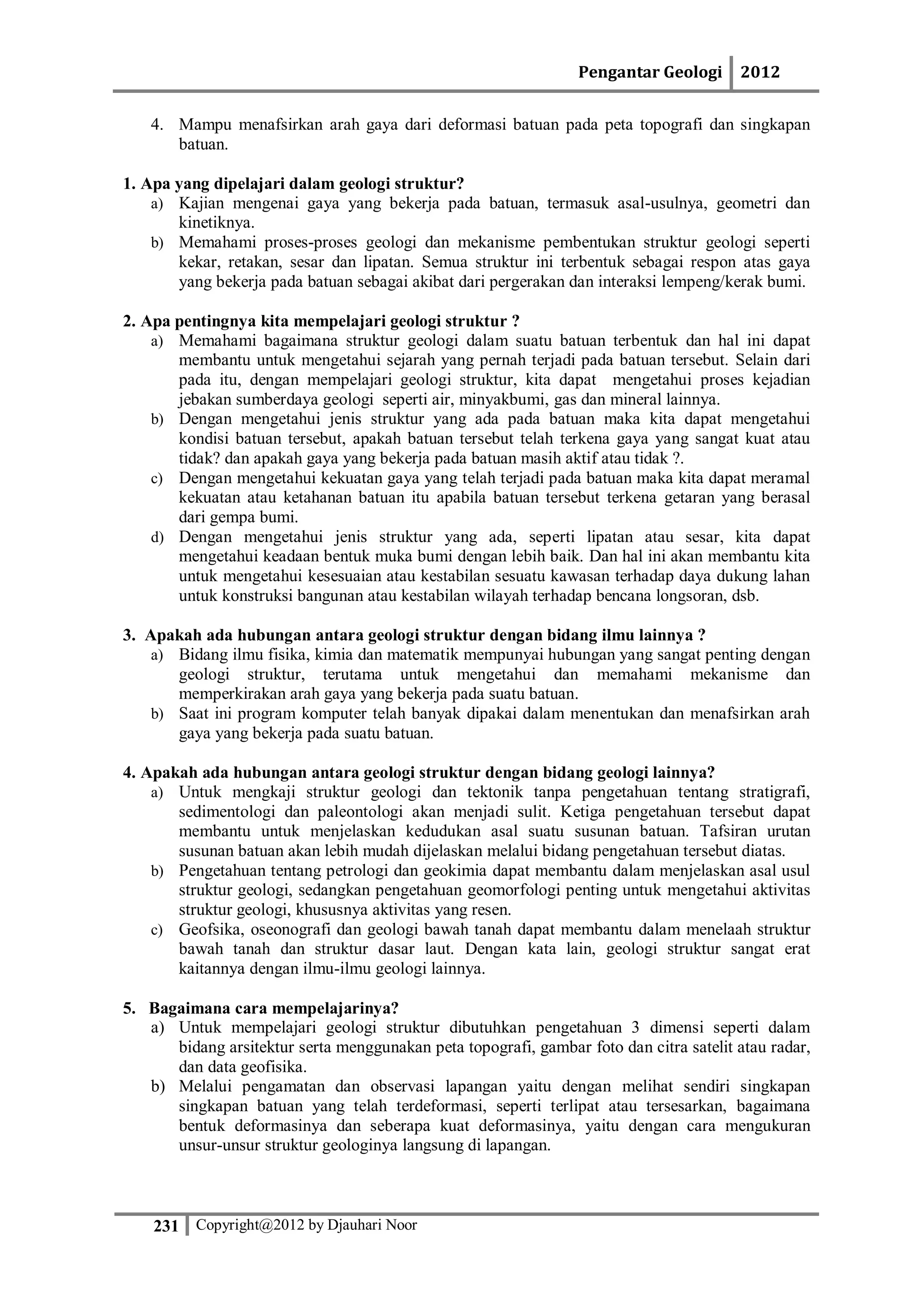7 geologi-struktur | PDF