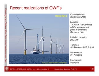 7 - Planning of an Offshore Wind Farm in the Mediterranean Sea ...
