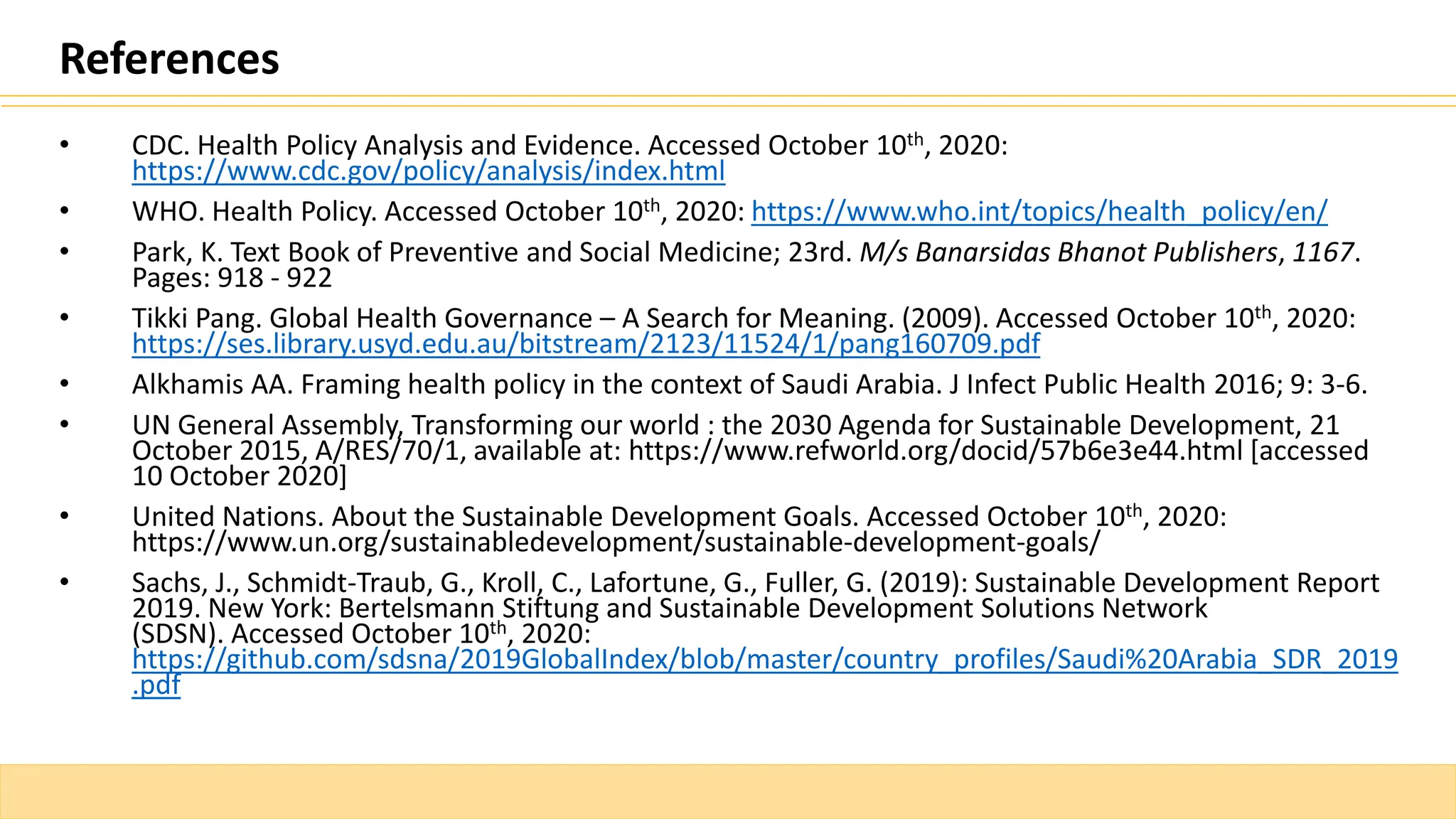 7- Global Health Policies Programs 2020.pptx