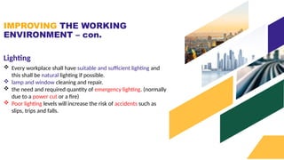 Health & Safety Presentation about engineering labor | PPT