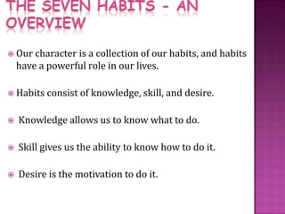 7 Habits Ppt. | PPT