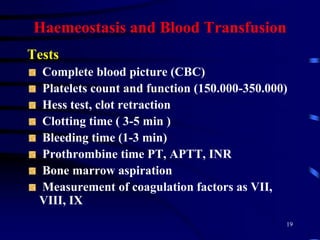 7 haemostasis | PPT
