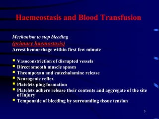 7 haemostasis | PPT
