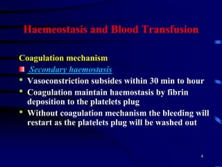 7 haemostasis | PPTX