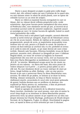 7 harry potter şi talismanele morţii | PDF