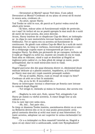 7 harry potter şi talismanele morţii | PDF