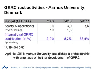 Update on Global Rust Reference Center: Overview and Challenges Ahead | PPT