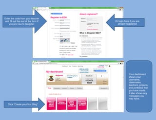 How to make a Glog with Glogster, tutorial | PPT