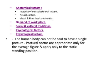 Human Posture | PPT