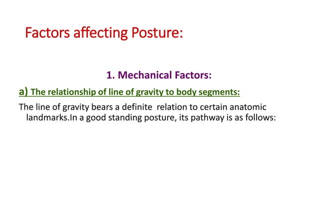 Human Posture | PPT