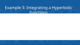 Calculus 3_Hyperbolic Functions PPT for Grade 12 | PPTX | Physics | Science