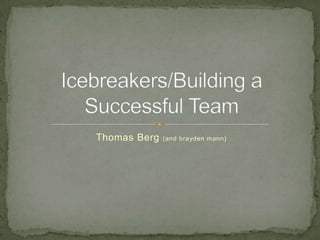 7 icebreakers | PPT