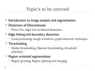 image-segmentation techniques for object detection | PPT