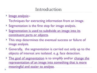 image-segmentation techniques for object detection | PPT