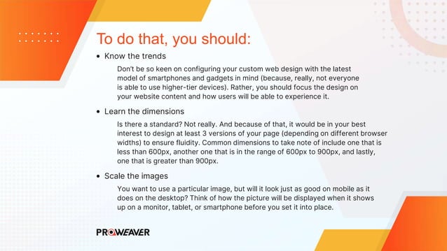 7 Important Guidelines for Effective Responsive Web Design | PPT