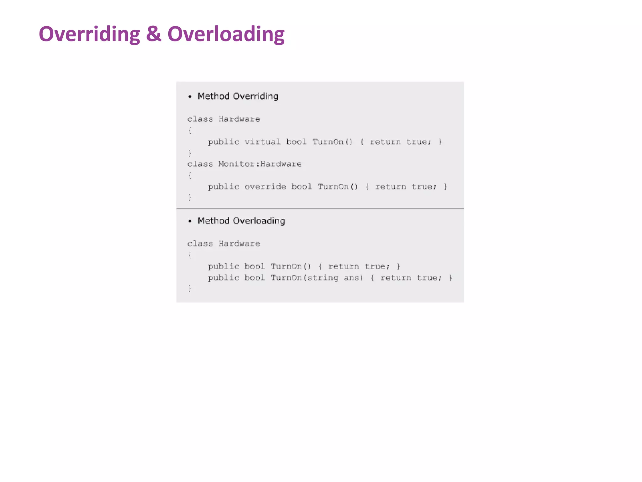 7 inheritance and polymorphism | PPT