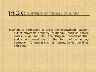 Introduction to Usul Fiqh : istihsan | PPT