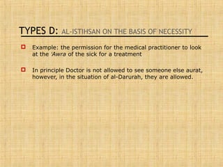 Introduction to Usul Fiqh : istihsan | PPT