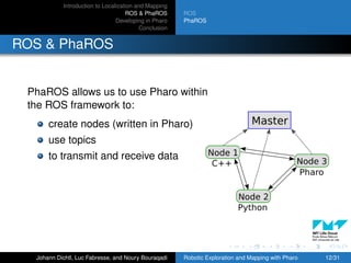 Robotic Exploration and Mapping with Pharo | PDF