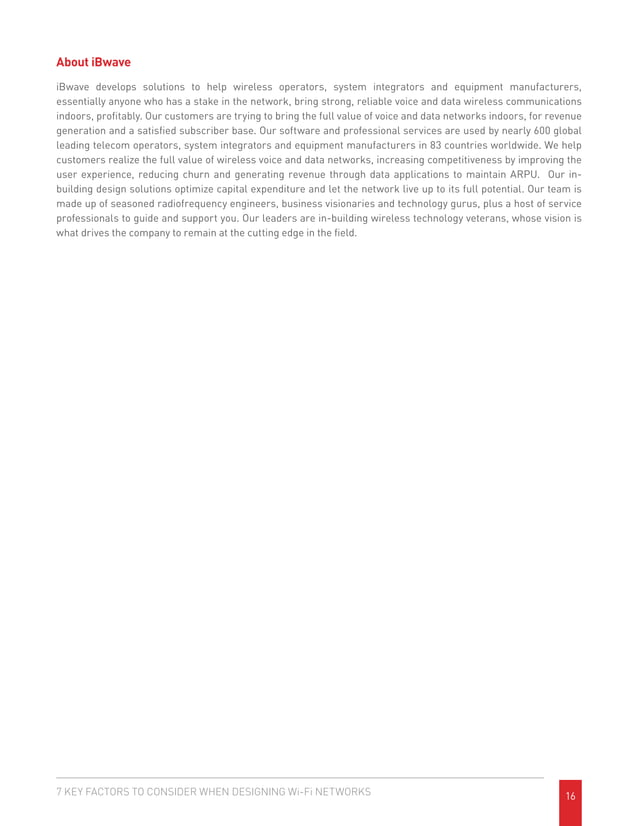 7 key-factors-to-consider-when-designing-wi-fi-networks | PDF | Computer Networking | Computing