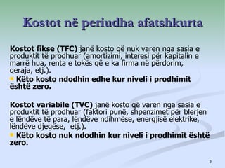 7. kostot | PPT