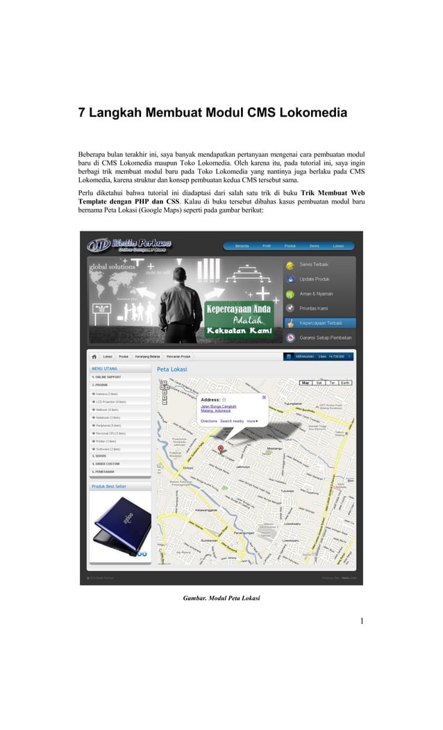 7 langkah-membuat-modul-cms-lokomedia | PDF
