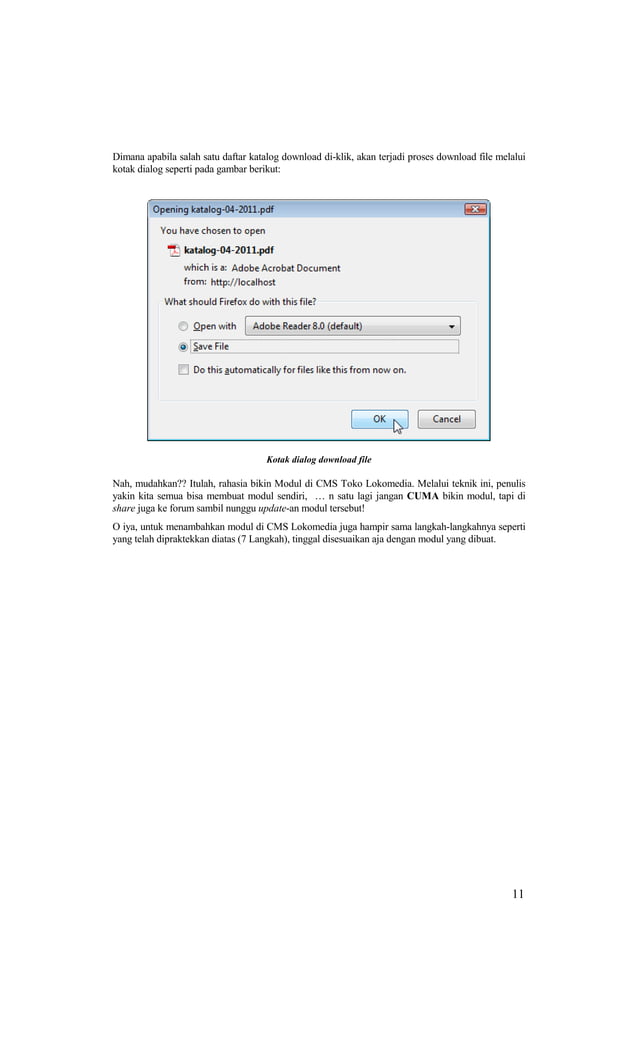 7 langkah-membuat-modul-cms-lokomedia | PDF