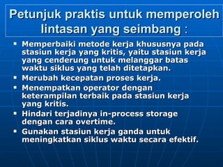 7. line balancing | PPT