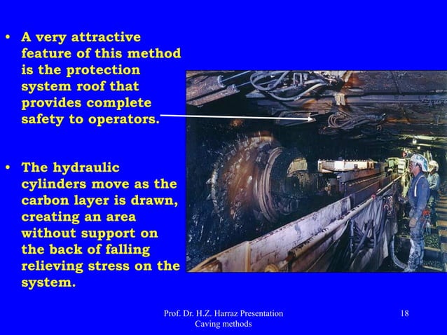 Caving Underground Mining Methods (longwall, Sublevel caving, & Block ...