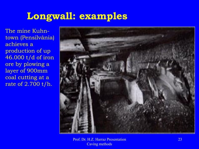 Caving Underground Mining Methods (longwall, Sublevel caving, & Block caving) | PDF | Geology ...
