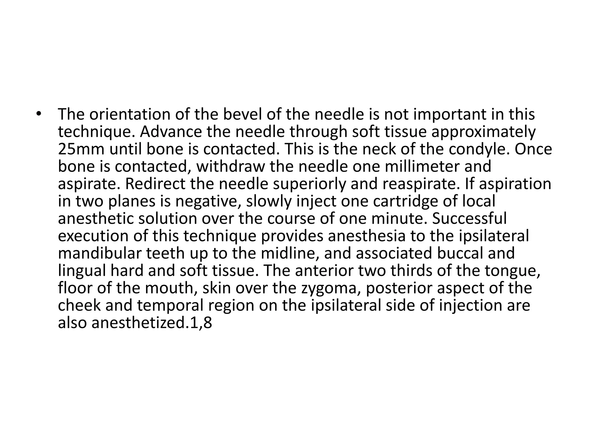 mandibular nerve-block | PPTX