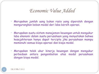 7. market value added dan economic value added | PPT
