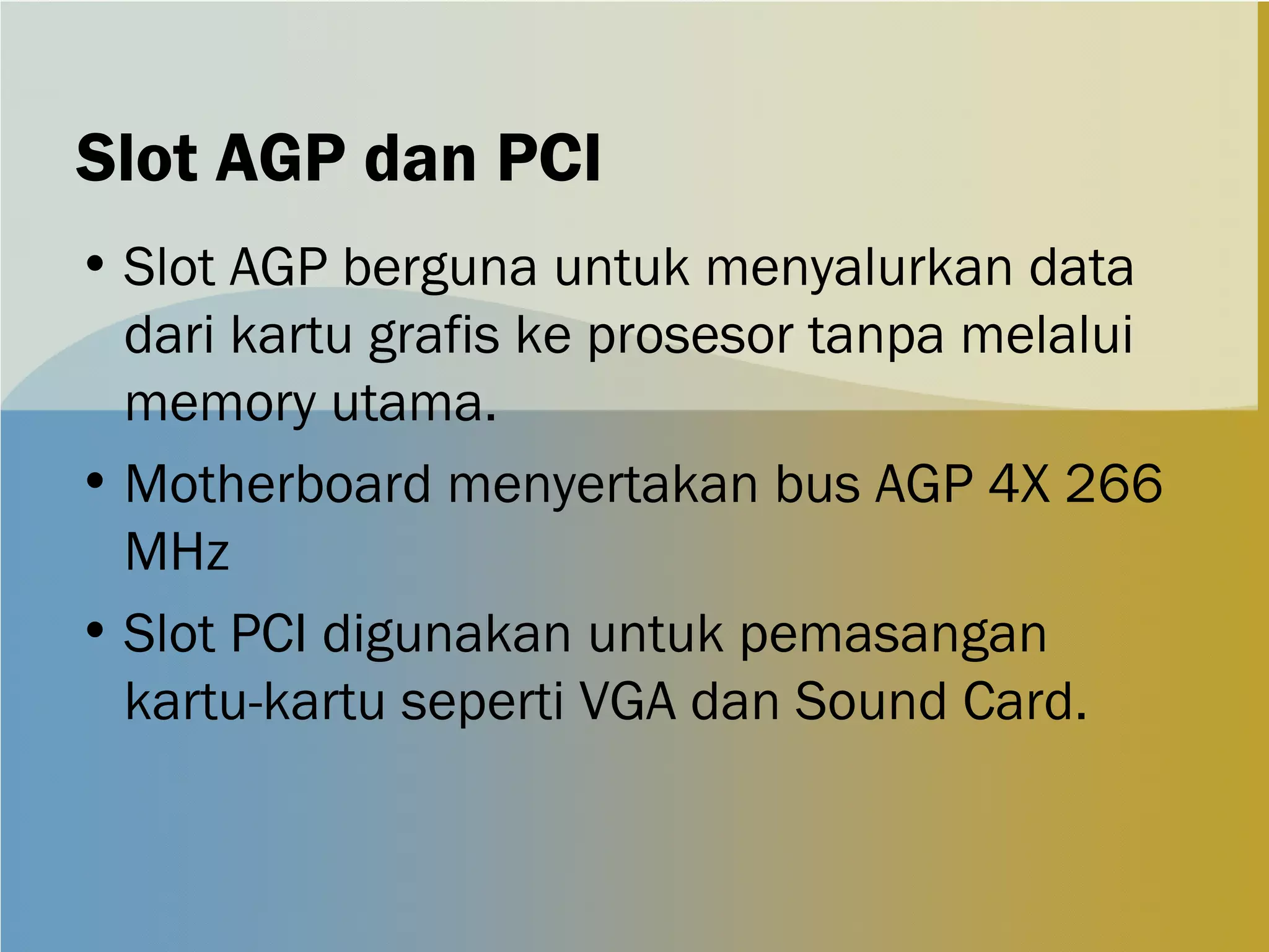 7. matherboard & sistem bus | PPT