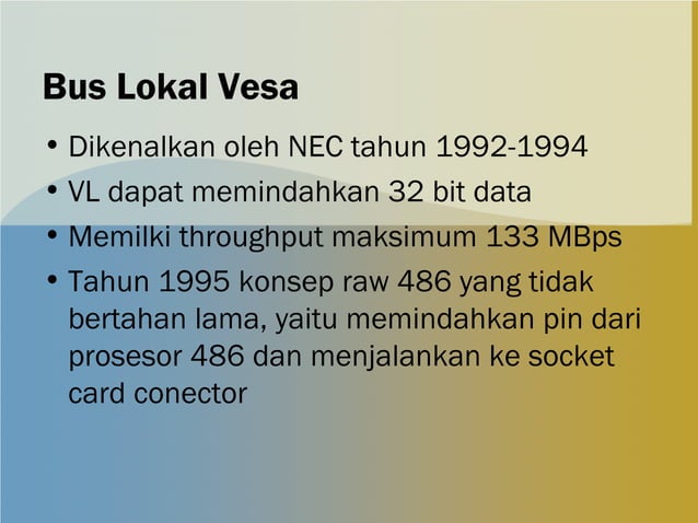 7. matherboard & sistem bus | PPT